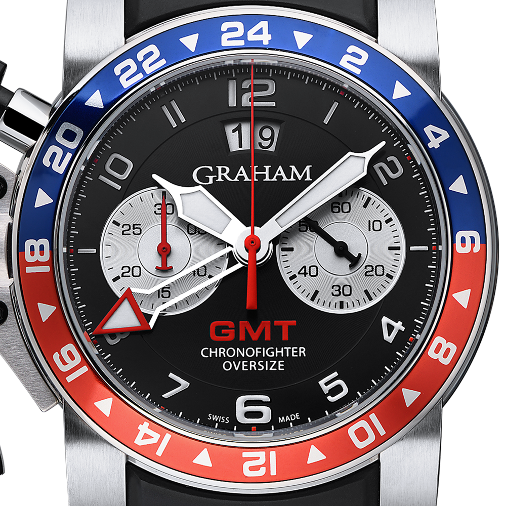 Authentic incredible Used Graham Chronofighter Oversize