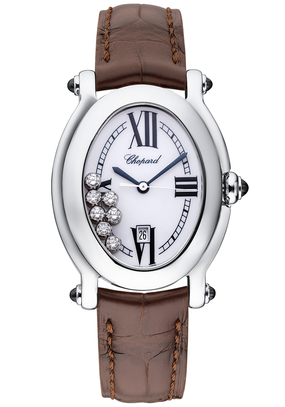 Часы Chopard Happy Oval 7 Floating Diamonds 278937 (38296) купить в ...