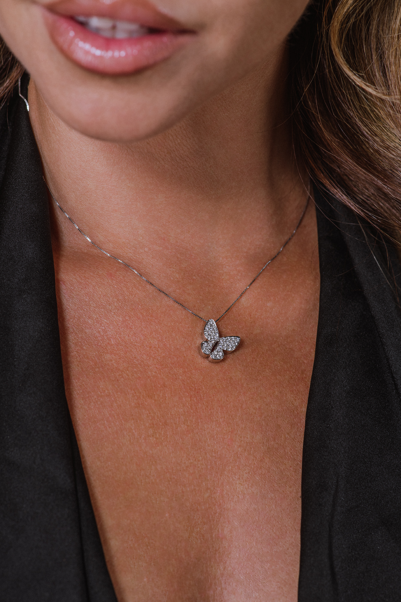 Подвеска Salvini Fauna Butterfly White Gold & Diamonds (38424) купить в ...