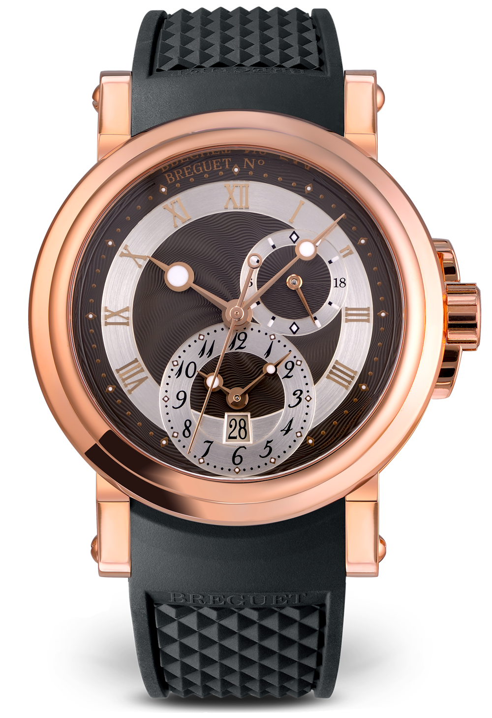 Часы Breguet Marine Rose Gold Dual Time (GMT) 5857BR/Z2/5ZU (10358 ...